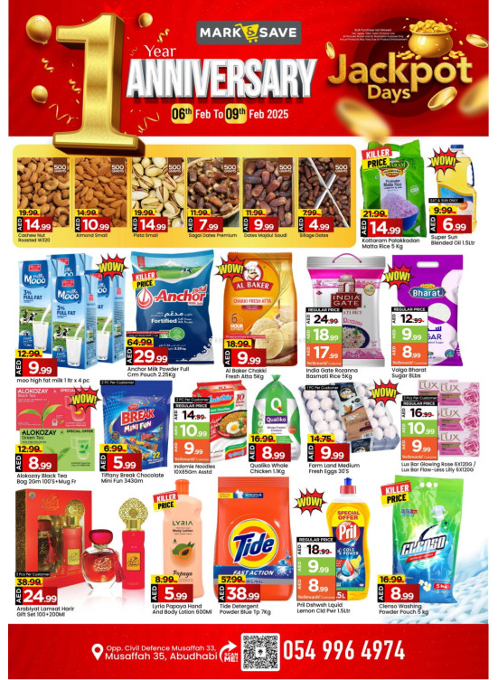 Anniversary Deals - Musaffah, Abu Dhabi from Mark & Save until 9th February - Mark & Save UAE ...