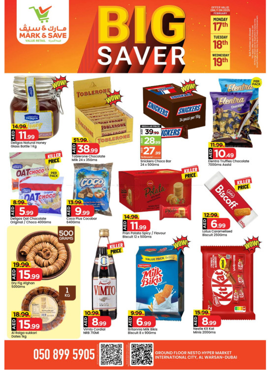 Big Saver - Al Warsan, Dubai from Mark & Save until 19th February ...