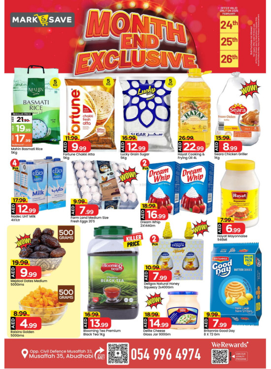 Month-End Exclusive - Musaffah, Abu Dhabi from Mark & Save until 26th February - Mark & Save UAE ...
