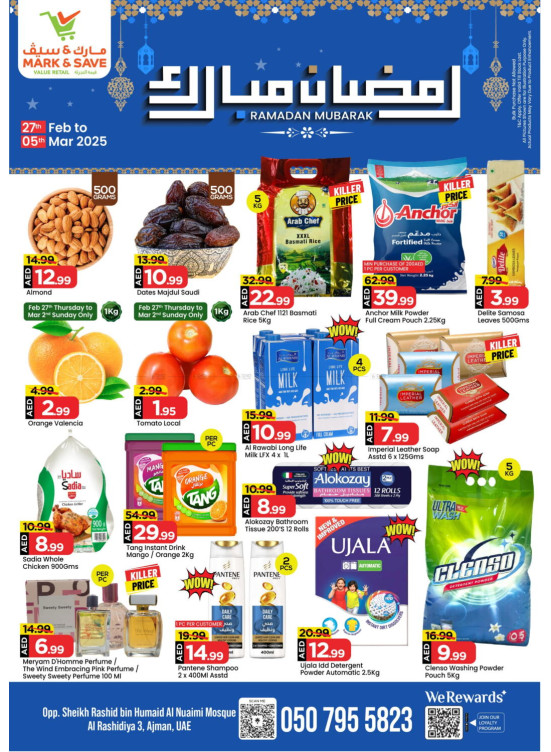Ramadan Deals - AL Rashidiya 3, Ajman from Mark & Save until 5th March ...