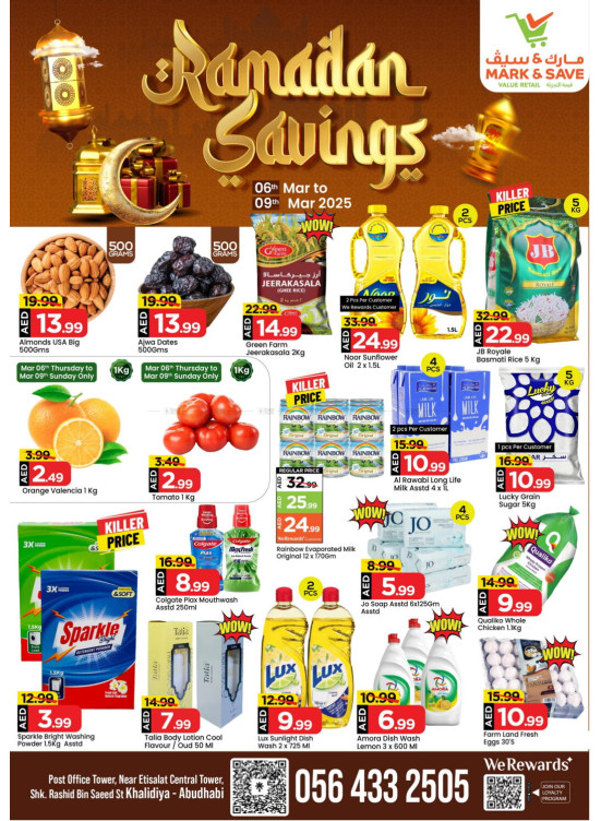 Ramadan Deals - AL Khalidiyah, Abu Dhabi from Mark & Save until 9th ...