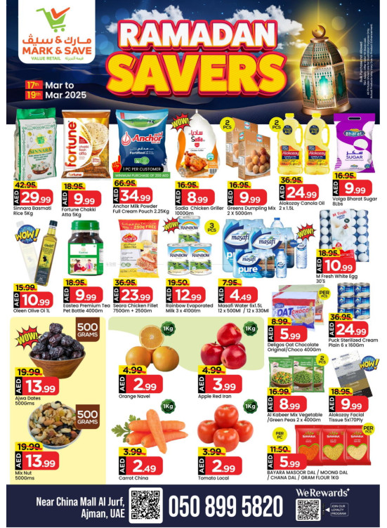 Ramadan Savers - AL Jurf, Ajman from Mark & Save until 19th March ...