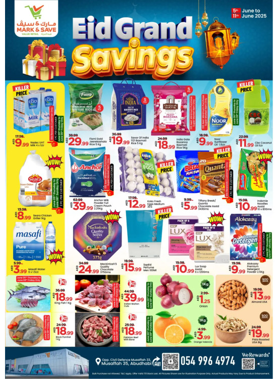 Eid Grand Savings - Musaffah, Abu Dhabi from Mark & Save until 11th June - Mark & Save UAE ...