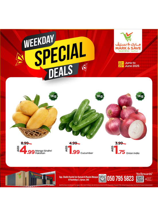 Special Deals - AL Rashidiya 3, Ajman from Mark & Save until 25th June ...
