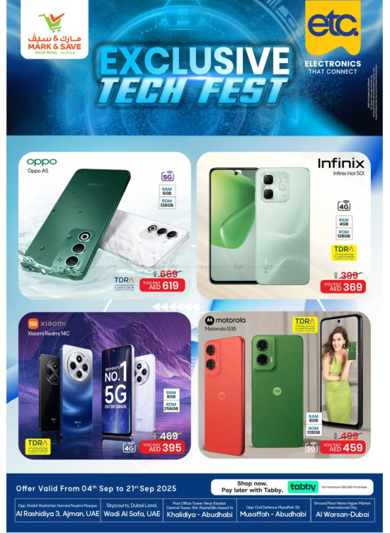 Exclusive Tech Fest from Mark & Save until 21st September - Mark & Save ...