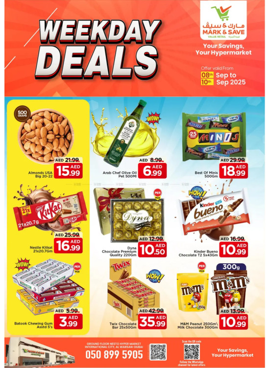 Weekday Deals - Al Warsan, Dubai from Mark & Save until 10th September ...