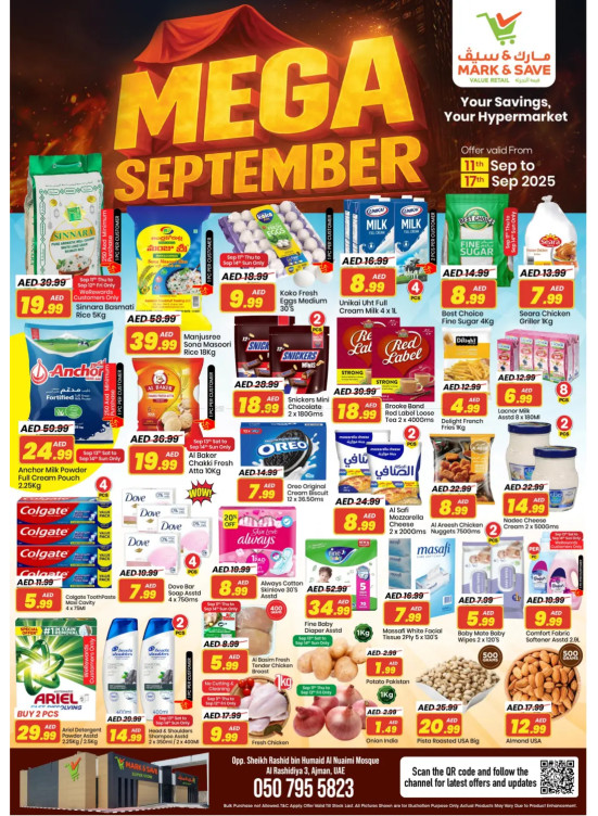 Mega September - AL Rashidiya 3, Ajman from Mark & Save until 17th ...