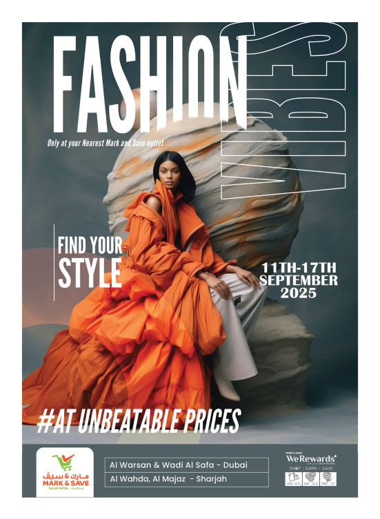 Fashion Offer - Dubai & Sharjah from Mark & Save until 17th September ...