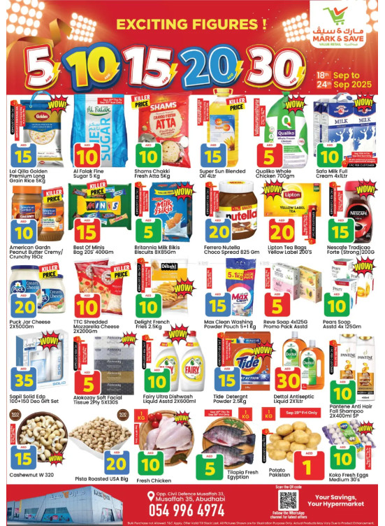 Exciting Figures - Musaffah, Abu Dhabi from Mark & Save until 24th ...