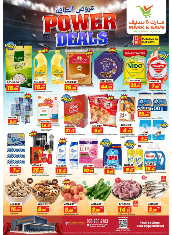 Power Deals - Wadi Al Safa, Dubai from Mark & Save until 15th October ...