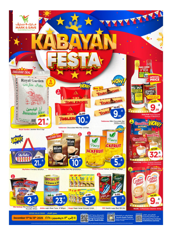 Kabayan Festa from Mark & Save until 13th December - Mark & Save KSA ...