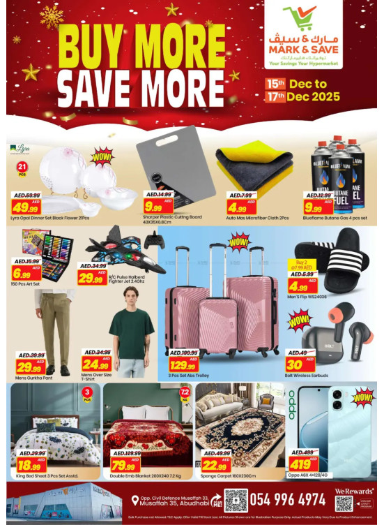Big Savings - Musaffah, Abu Dhabi from Mark & Save until 17th December ...