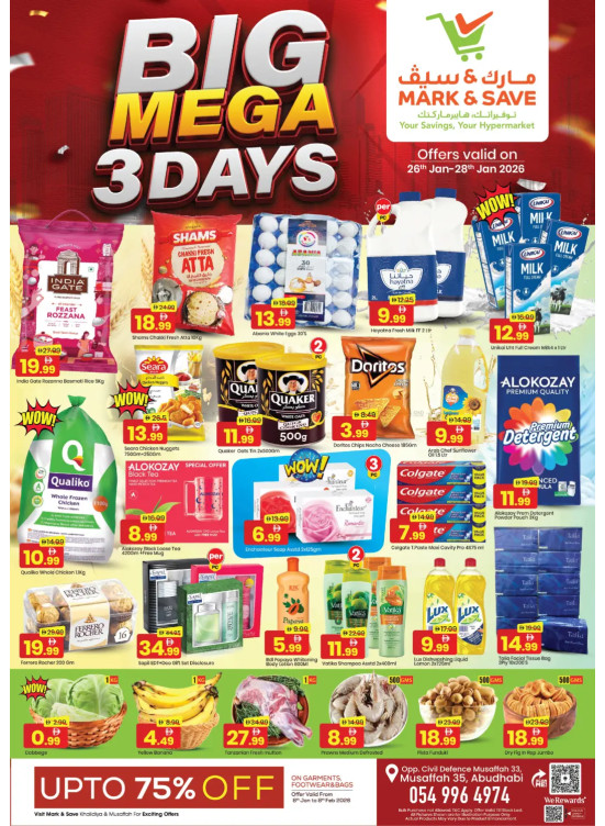 Big Mega Deals - Musaffah, Abu Dhabi from Mark & Save until 28th ...