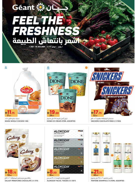 Feel The Freshness - Dubai & Ajman from Géant until 10th July - Géant ...