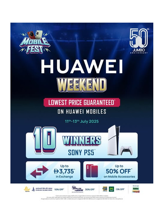 Weekend Offers from Jumbo until 13th July - Jumbo UAE Offers & Promotions