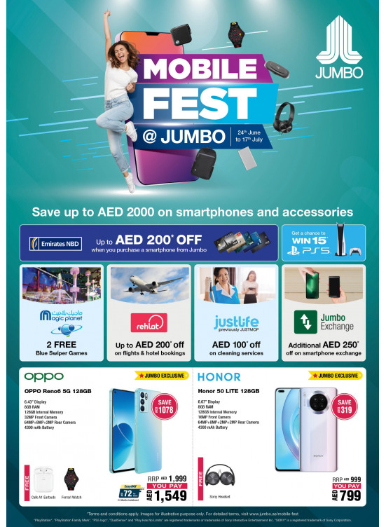 Amazing Deals from Jumbo until 18th July - Jumbo UAE Offers & Promotions