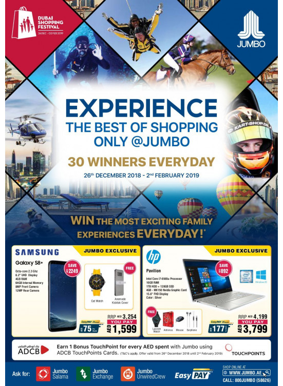 Experience The Best Of Shopping from Jumbo until 2nd February - Jumbo ...