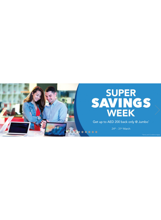 Super Savings Week from Jumbo until 31st March - Jumbo UAE Offers ...