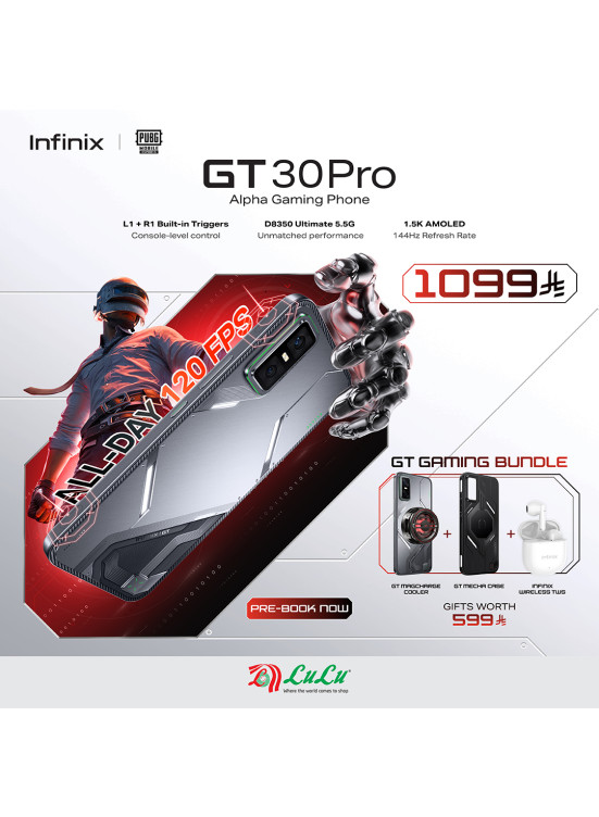 Exclusive Offer - Infinix GT 30 Pro from Lulu until 28th May - Lulu KSA ...
