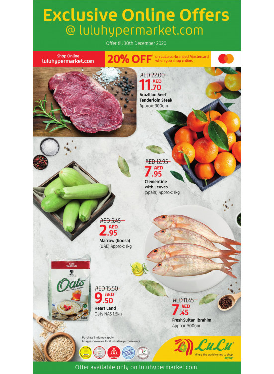 Exclusive Online Offers from Lulu until 30th December - Lulu UAE Offers ...