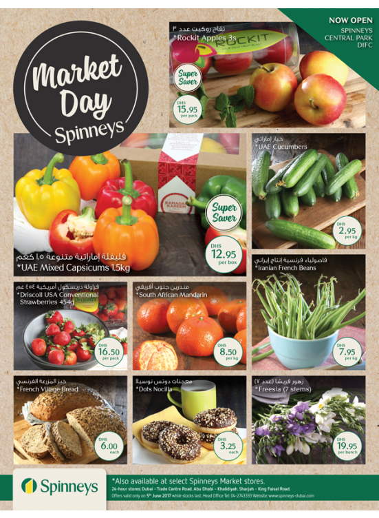 Market Day from Spinneys until 5th June - Spinneys UAE Offers & Promotions