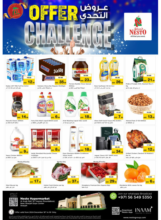 Midweek Deals - Arab Mall from Nesto until 18th December - Nesto UAE ...
