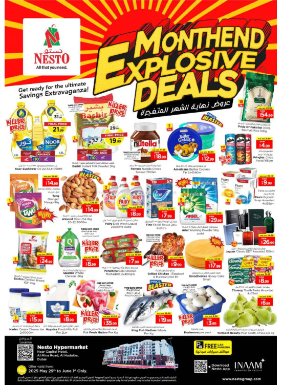 Weekend Grabs - Al Mina from Nesto until 1st June - Nesto UAE Offers & Promotions