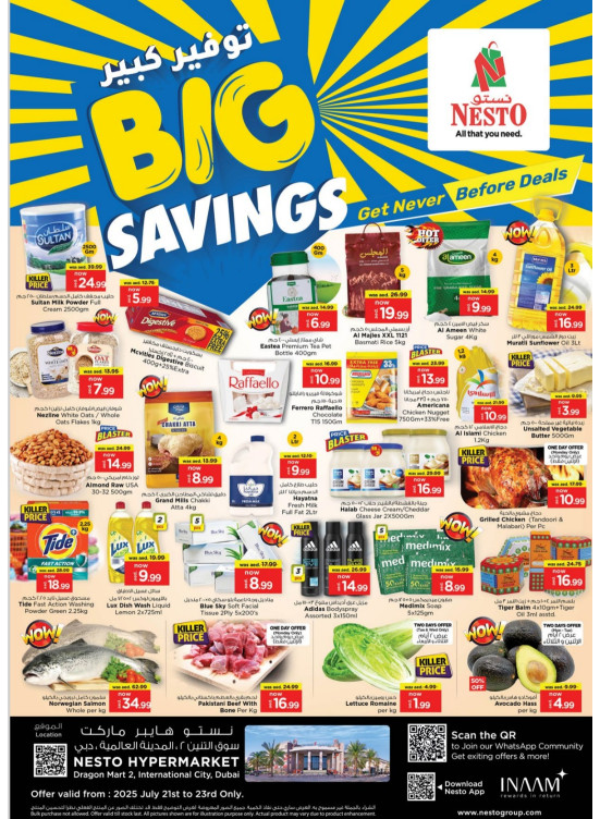 Midweek Deals - Dragon Mart 2, Dubai from Nesto until 23rd July - Nesto UAE Offers & Promotions
