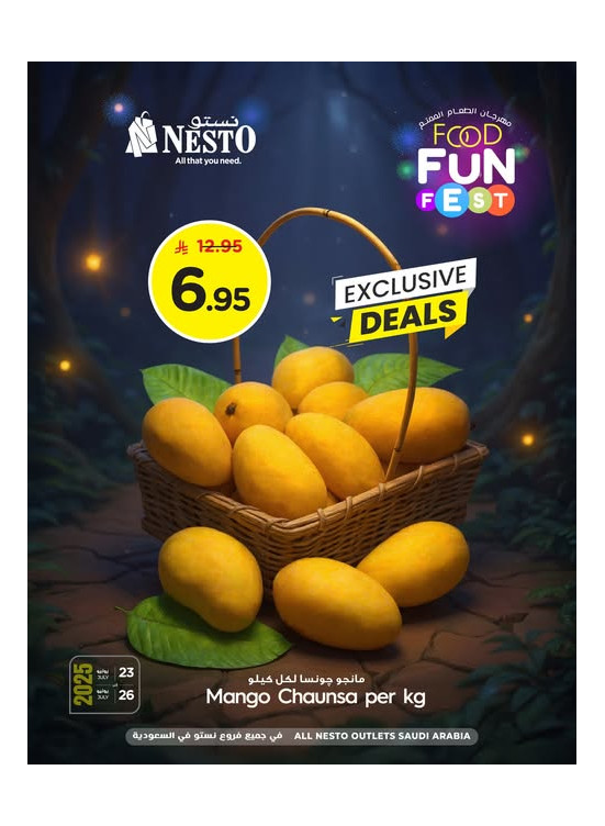 Mango Offers from Nesto until 26th July - Nesto KSA Offers & Promotions