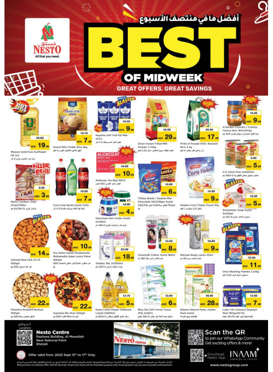 Midweek Deals - Al Rumailah from Nesto until 17th September - Nesto UAE ...