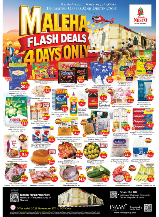 Weekend Grabs - Maleha from Nesto until 30th November - Nesto UAE ...