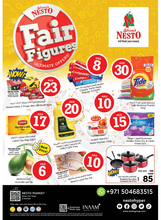 Weekend Grabs - Al Rumailah from Nesto until 13th March - Nesto UAE ...