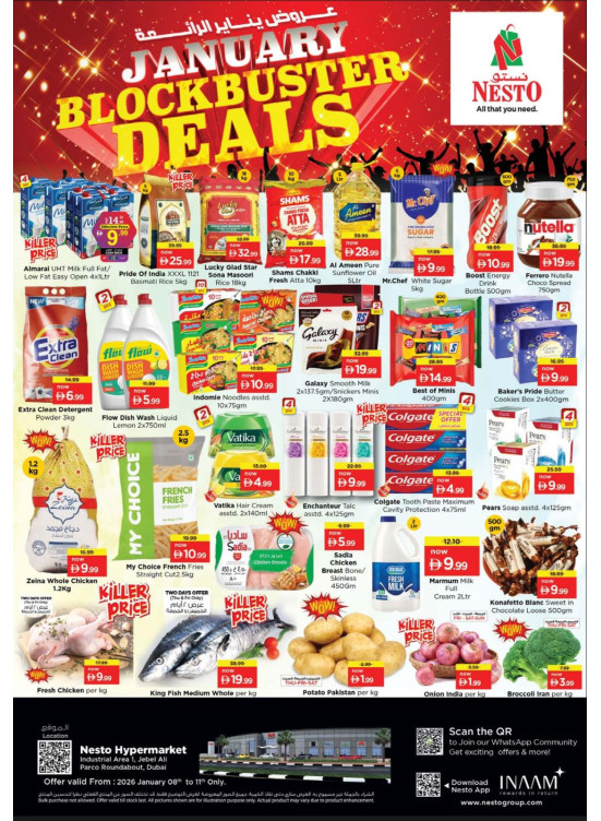 Midweek Deals - Jabel Ali from Nesto until 14th January - Nesto UAE ...