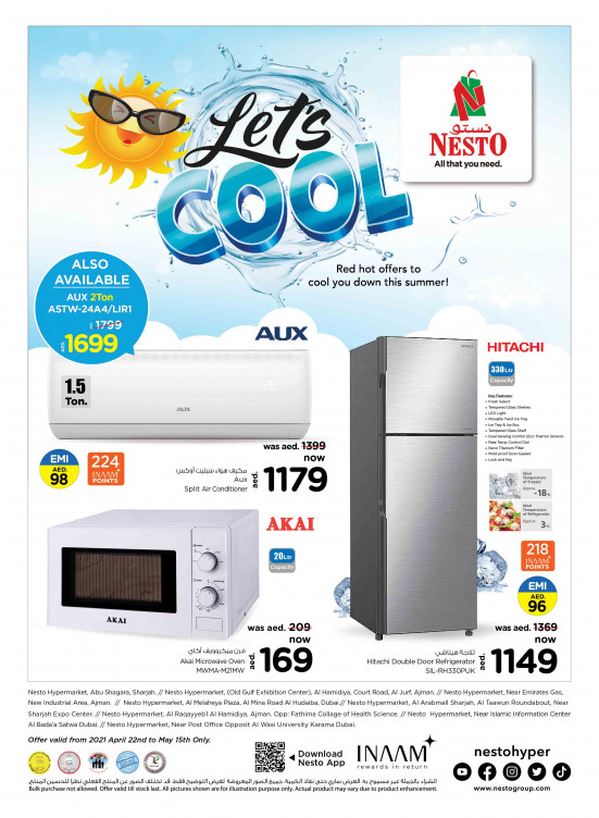 Hot Offers from Nesto until 15th May - Nesto UAE Offers & Promotions