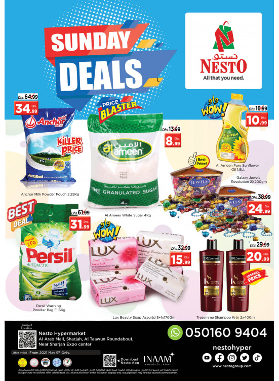Sunday Deals - Arab Mall from Nesto until 9th May - Nesto UAE Offers ...