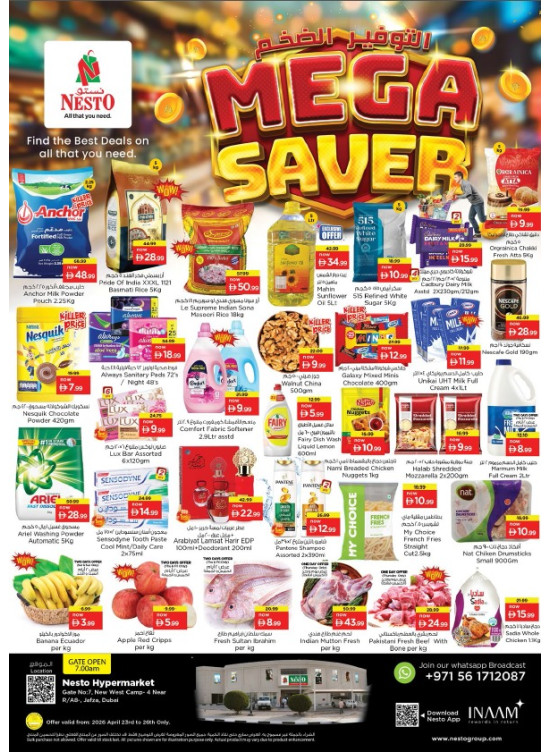 Weekend Grabs - Jafza from Nesto until 26th April - Nesto UAE Offers ...
