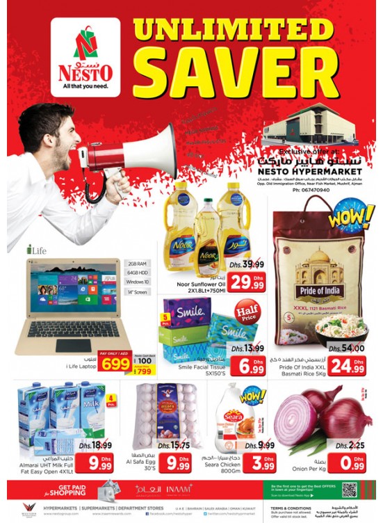 Midweek Deals Nesto Mushrif Ajman from Nesto until 15th March - Nesto ...
