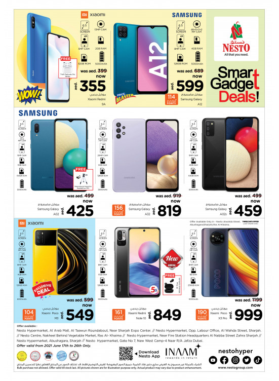 Smart Deals from Nesto until 26th June - Nesto UAE Offers & Promotions