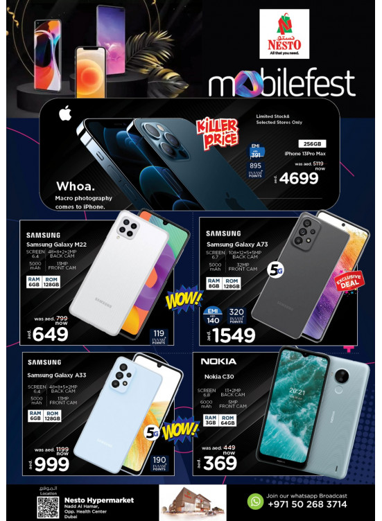 Mobile Fest - Nadd Al Hamar from Nesto until 26th September - Nesto UAE ...