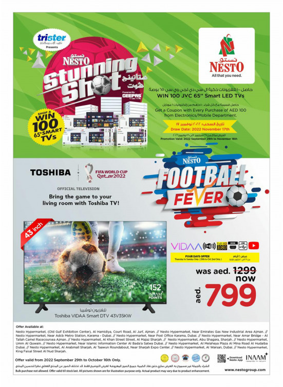 Amazing Deals from Nesto until 17th October - Nesto UAE Offers & Promotions