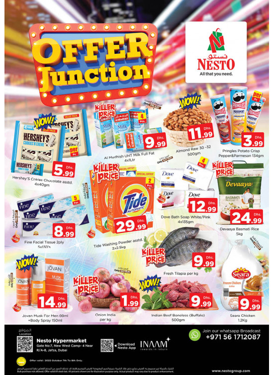 Weekend Grabs - Jafza from Nesto until 12th October - Nesto UAE Offers & Promotions