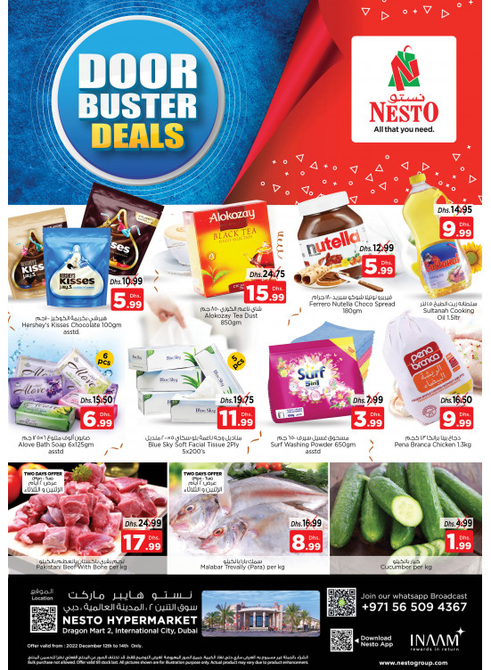 Midweek Deals - Dragon Mart 2, Dubai from Nesto until 15th December - Nesto UAE Offers & Promotions
