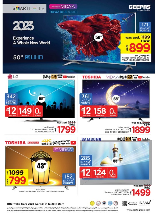 The Great Tech Fest from Nesto until 26th April - Nesto UAE Offers ...