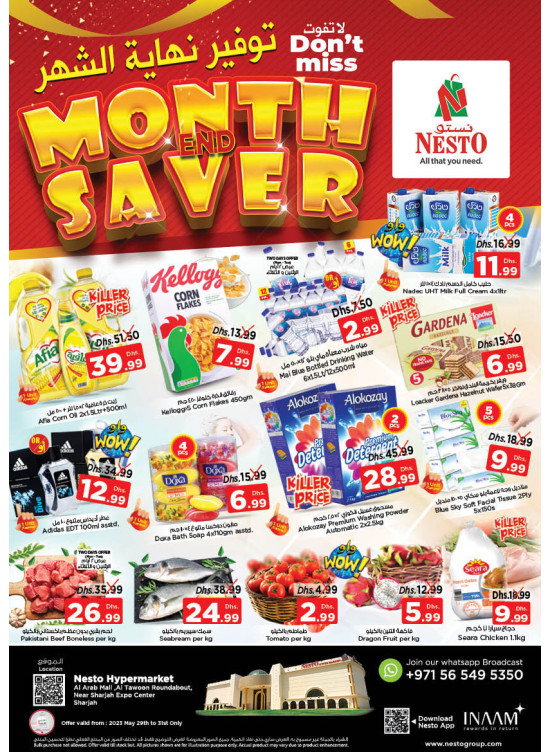 Midweek Deals - Arab Mall from Nesto until 31st May - Nesto UAE Offers ...