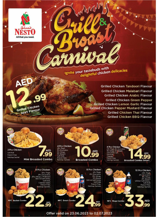 Broast Carnival - Nadd Al Hamar from Nesto until 2nd July - Nesto UAE ...