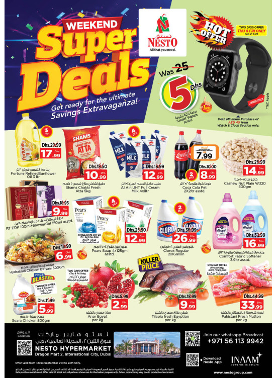 Weekend Grabs - Dragon Mart 2, Dubai from Nesto until 24th September - Nesto UAE Offers & Promotions