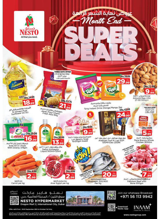 Weekend Grabs - Dragon Mart 2, Dubai from Nesto until 1st October - Nesto UAE Offers & Promotions