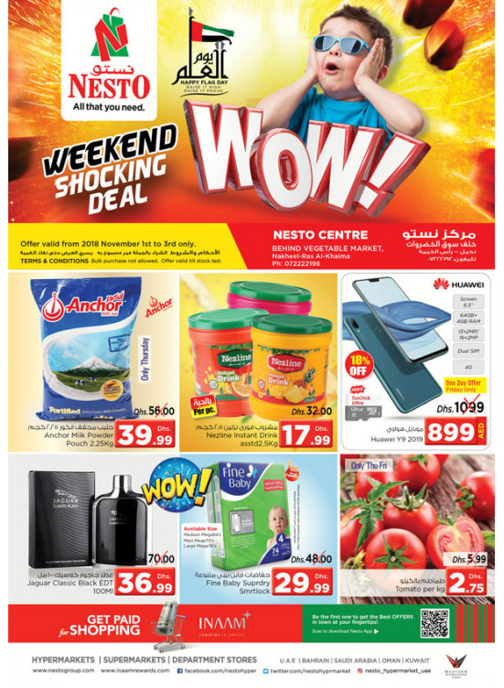 WoW Deals - Ras Al Khaimah from Nesto until 3rd November - Nesto UAE ...