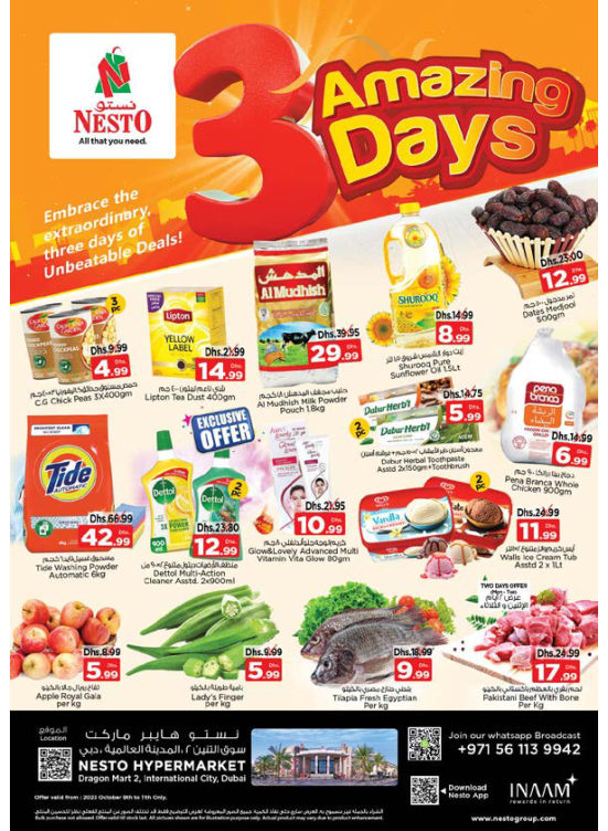 Midweek Deals - Dragon Mart 2, Dubai from Nesto until 11th October - Nesto UAE Offers & Promotions