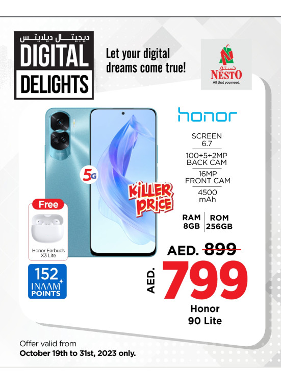 Killer Price from Nesto until 31st October - Nesto UAE Offers & Promotions